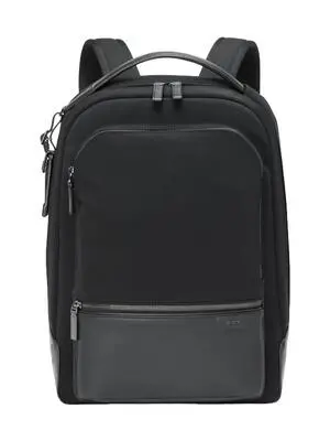 TUMI Leather-Trimmed Backpack
