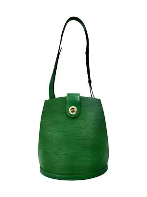 LOUIS VUITTON 1995 Epi Cluny Shoulder Bag - Green