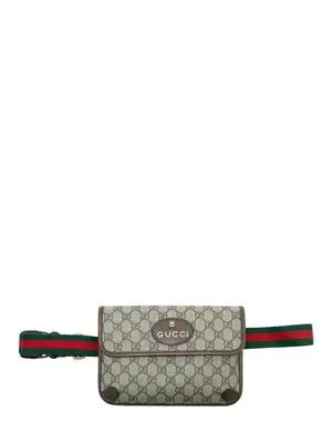 Gucci Gg Supreme Neo Vintage Belt Bag - Brown