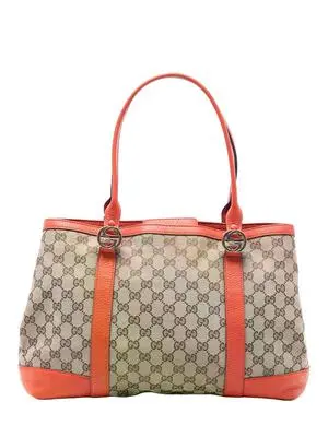 Gucci Gg Canvas Miss Gg Tote Bag - Brown