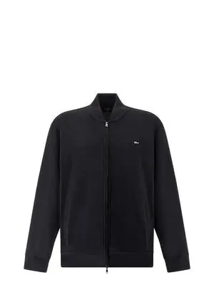 Paul & Shark Zip-up Fleece Sweatshirt - Black