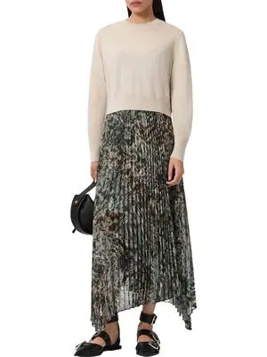 ALLSAINTS Anni Sweater & Maxi Slipdress Set