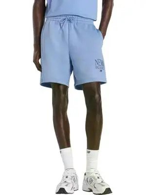 NEW BALANCE Fleece Shorts - Blue