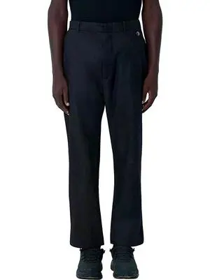MOOS STUDIO Mid-rise Wool Pleated Trousers - Grey