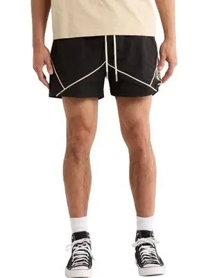HONOR THE GIFT Growth Track Shorts - Black