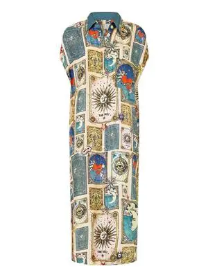 Camilla My Lucky Stars Shirt Dress - Neutrals