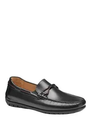 Johnston & Murphy Cort 2.0 Bit Loafer - Black Full Grain