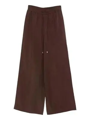 Liu Jo Drawstring Palazzo Pants - Brown