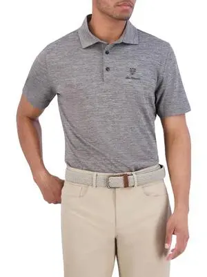 BEN SHERMAN Yarn Dye Marl Performance Golf Polo