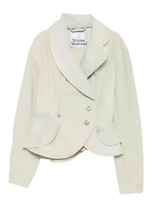 VIVIENNE WESTWOOD Asymmetric Jacket Neutrals