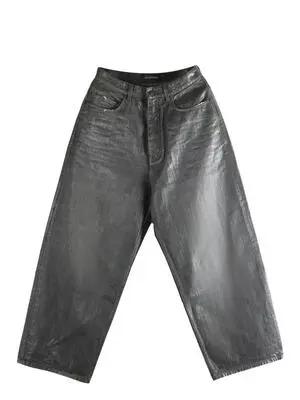 Balenciaga Button-fastening Wide Leg Trousers - Grey