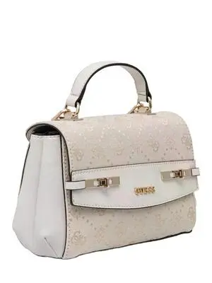 Guess Top Handle Tote Bag Neutrals