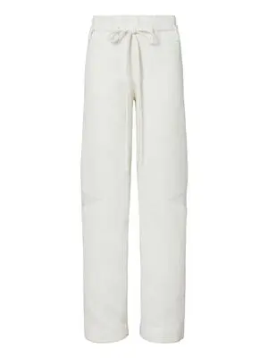 Tory Burch Cotton Jacquard Pant - Marshmallow