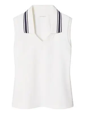 Tory Burch V-neck Tank - Snow White