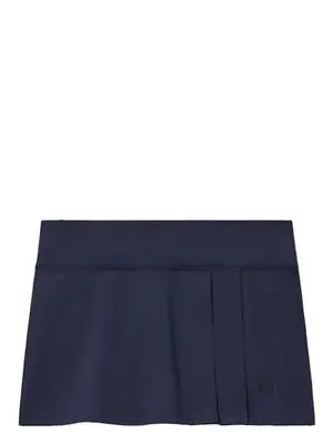 Tory Burch Pleated Mini Tennis Skirt - Medium Navy