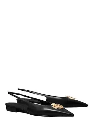 Tory Burch Eleanor Slingback Flat - Perfect Black