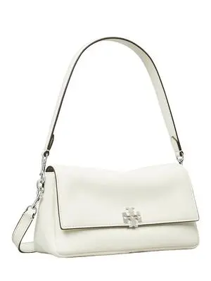 Tory Burch Small Charlie Shoulder Bag - Bianco