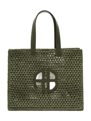 ANINE BING Large Rio Tote - Military Green