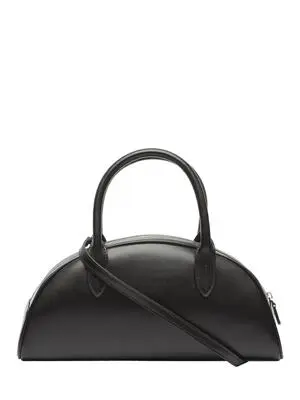 DUNST Leather Bowling Bag - Black