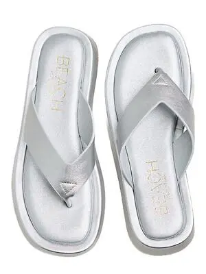 Matisse Mallorca Thong Sandal - Silver