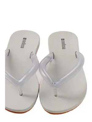Melissa Airflow Flip Flops - White/orange