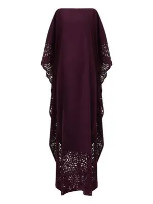 LEEM Laser-Cut Kaftan Purple