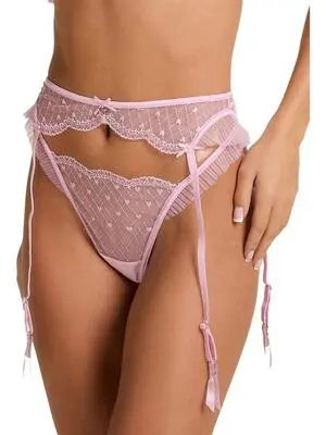 Hunkemoller Cordelie Suspender Belt - Pirouette