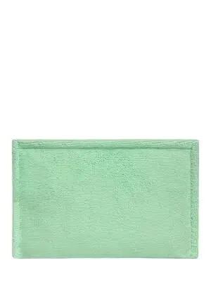 YOUZEY Velvet Cosmetic Bag - Bright Green