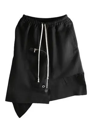 Rick Owens Gonna Dracca Skirt - Black