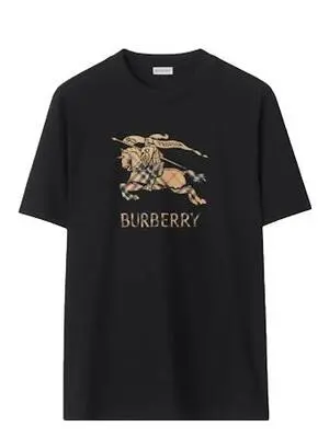 Burberry Seth Ekd T-shirt - Black