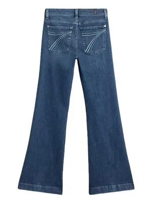 7 For All Mankind Tailorless Dojo Flare - Denim