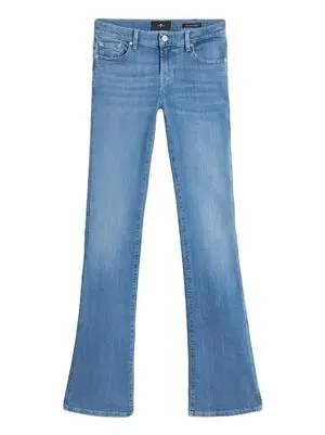 7 For All Mankind Original Bootcut In Slim Illusion Iceflow - Denim