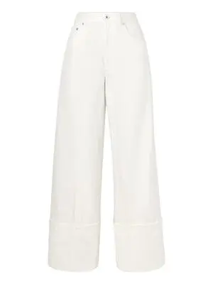 Givenchy Wide-leg Jeans - Neutrals