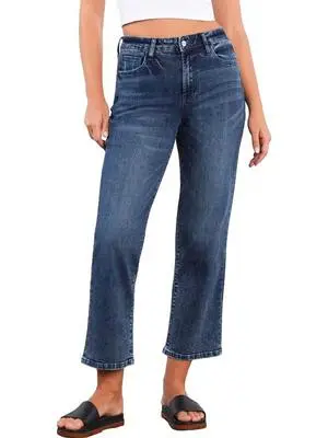 HINT OF BLU Ankle Straight-leg Jeans - Catch A Wave Blue