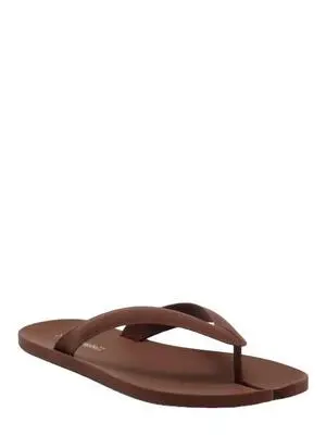 Jeffrey Campbell Zori Flip Flop - Brown Matte
