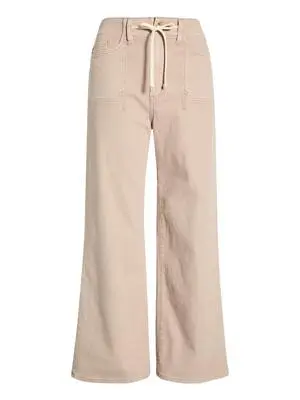 Paige Ari Drawstring Wide-leg Pants - Vintage Utaupia
