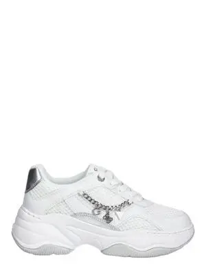 Guess Chain-detail Sneakers - White