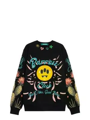 BARROW Graphic-print Sweatshirt - Black