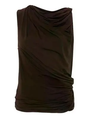 ENTIRE STUDIOS Draped Sleeveless Top