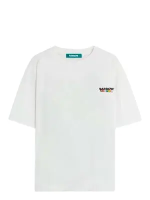 BARROW Printed T-shirt - White