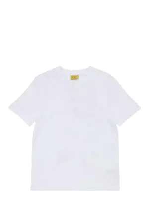 TOY TONICS Rear Logo Motif T-shirt - White