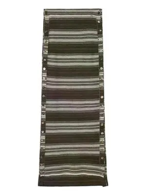 Miss Sixty Striped Maxi Skirt - Brown