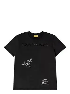 LN-CC X TOY TONICS Printed Crew-neck T-shirt - Black