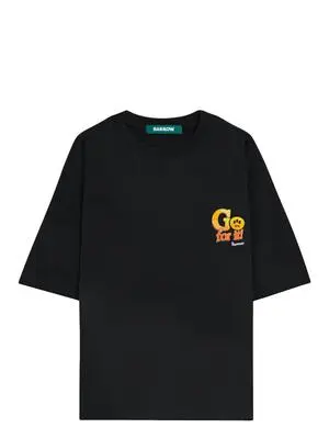 BARROW Graphic T-shirt - Black