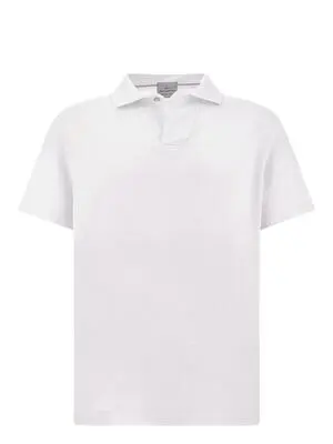 Paul & Shark Buttoned Polo Shirt - Neutrals