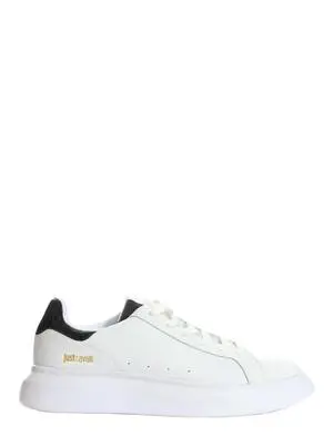 Just Cavalli Platform Sneakers - White