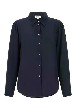 P.a.r.o.s.h Silk Button-down Shirt - Blue