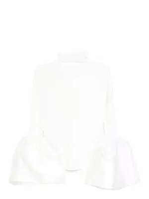 ATU BODY COUTURE Bell-sleeve Top - White