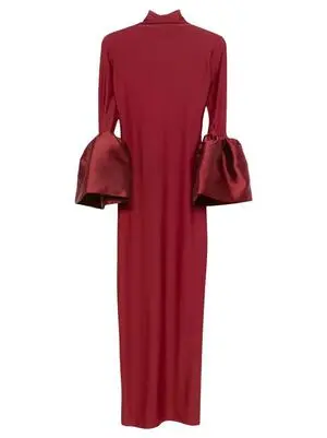 ATU BODY COUTURE Bell-sleeve Midi Dress - Red