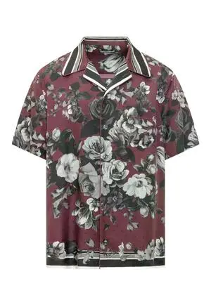 Dolce & Gabbana Floral Shirt - Red